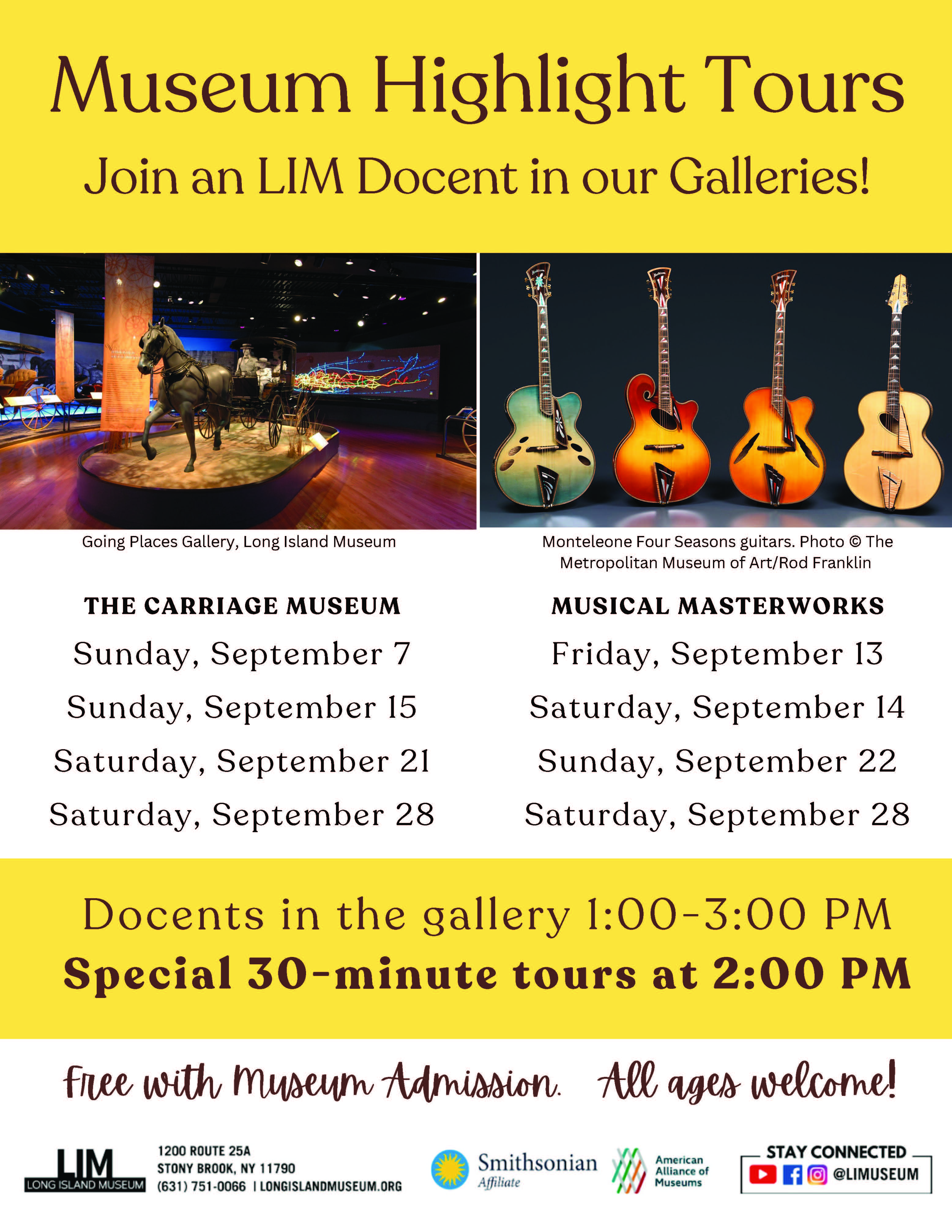 Docent Tours – The Long Island Museum